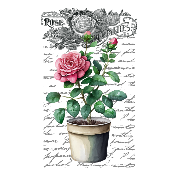 ROSE SPECIALTIES - White Cloud Decor Transfers