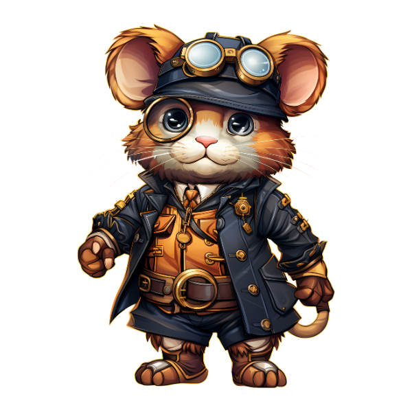 MOUSE 1 - White Cloud Decor Transfers