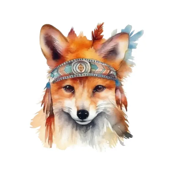 BOHO FOX - White Cloud Decor Transfers