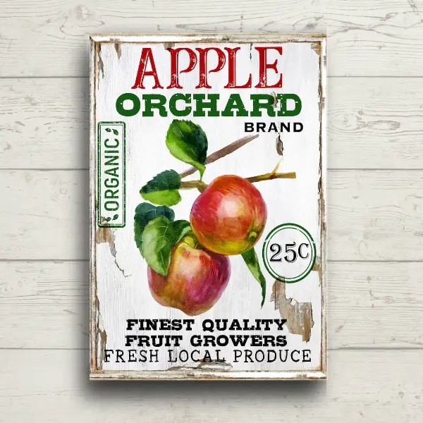 FRUIT GROWERS - White Cloud Decor Transfers